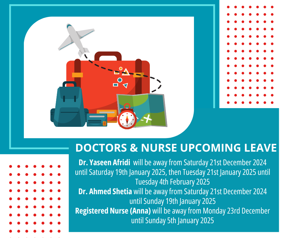 Doctors and Nurse Upcoming Leave - Marketplace Doctors